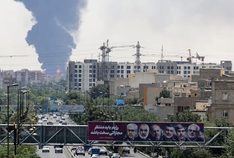 ISRAELI STRIKES ACROSS IRAN HIT MULTIPLE CITIES